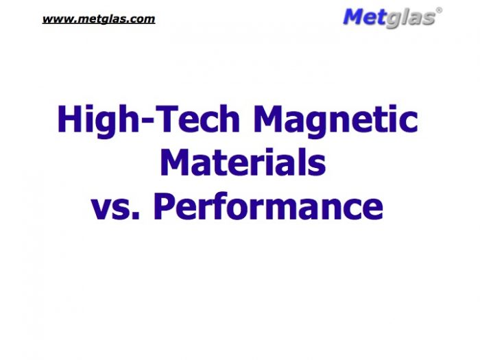 Get all your reading material from our Metglas® Brochures